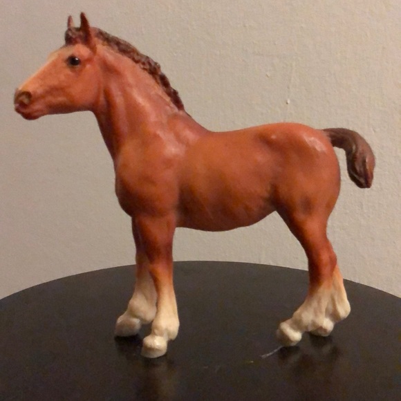 Breyer | Toys | Breyer Horse Clydesdale Foal 84 Hess 7s Vintage Matte ...